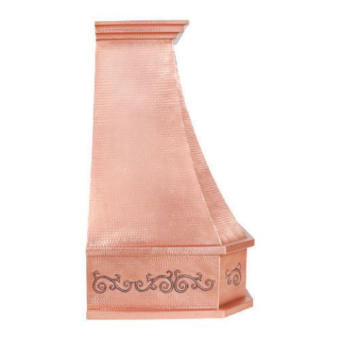 SoLuna Copper Range Hood | Hera | Copper Sinks Online