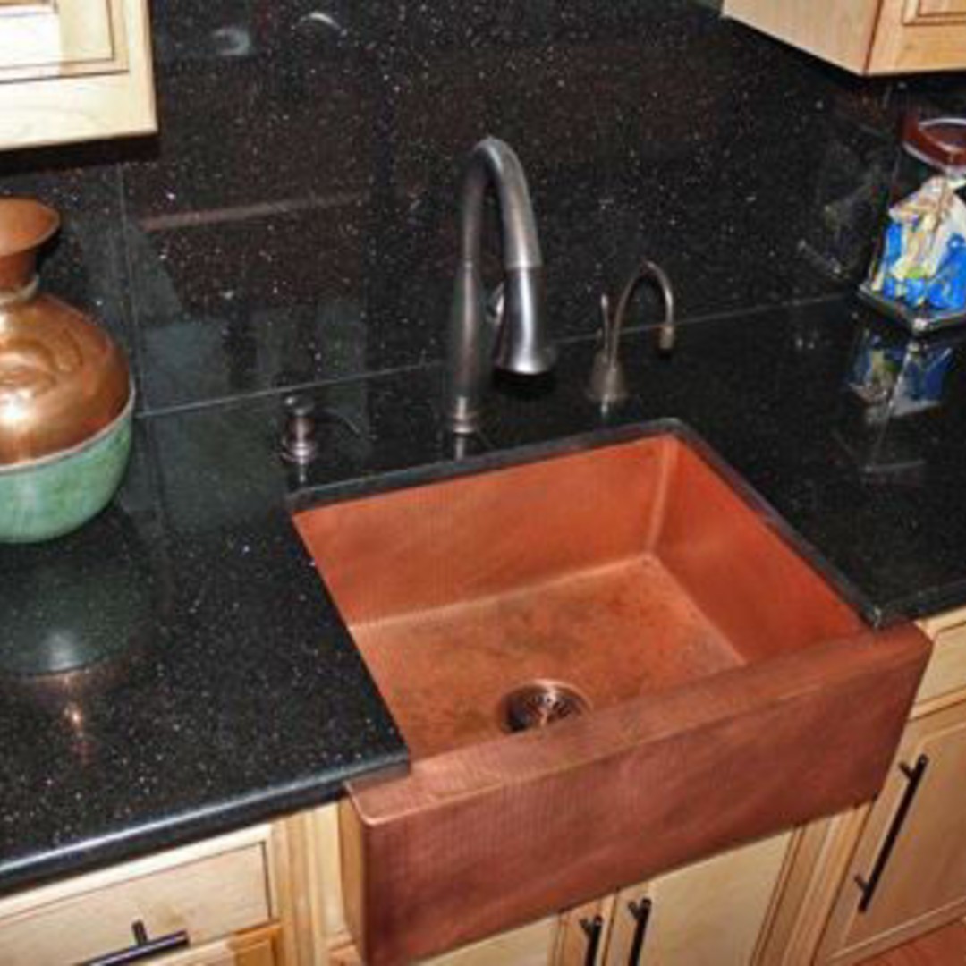 Copper Farmhouse Kitchen Sink